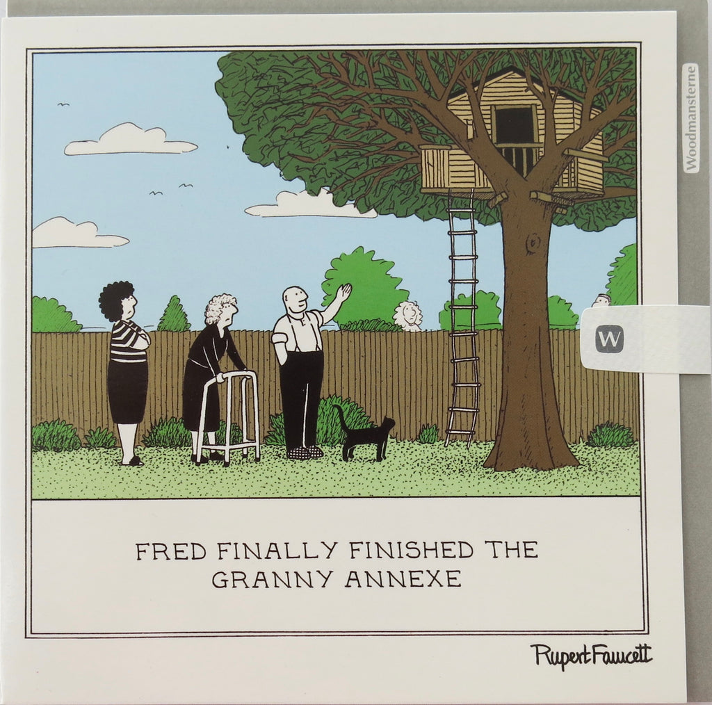 SINGLE CARD - Fred by Rupert Fawcett – The Osokozi Gallery